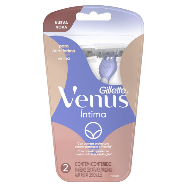 MAQUINA DE AFEITAR VENUS INTIMA X2 | Embon