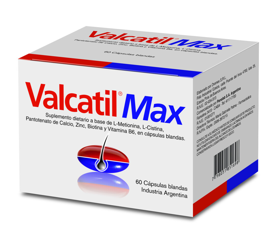 VALCATIL MAX CAPSULAS BLANDAS X60 | Embon